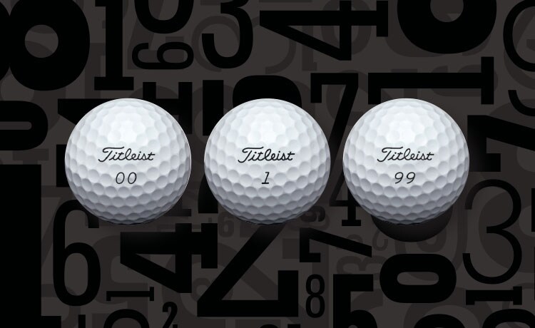 Special Number Golf Balls | Customised Pro V1 & Pro V1x Balls